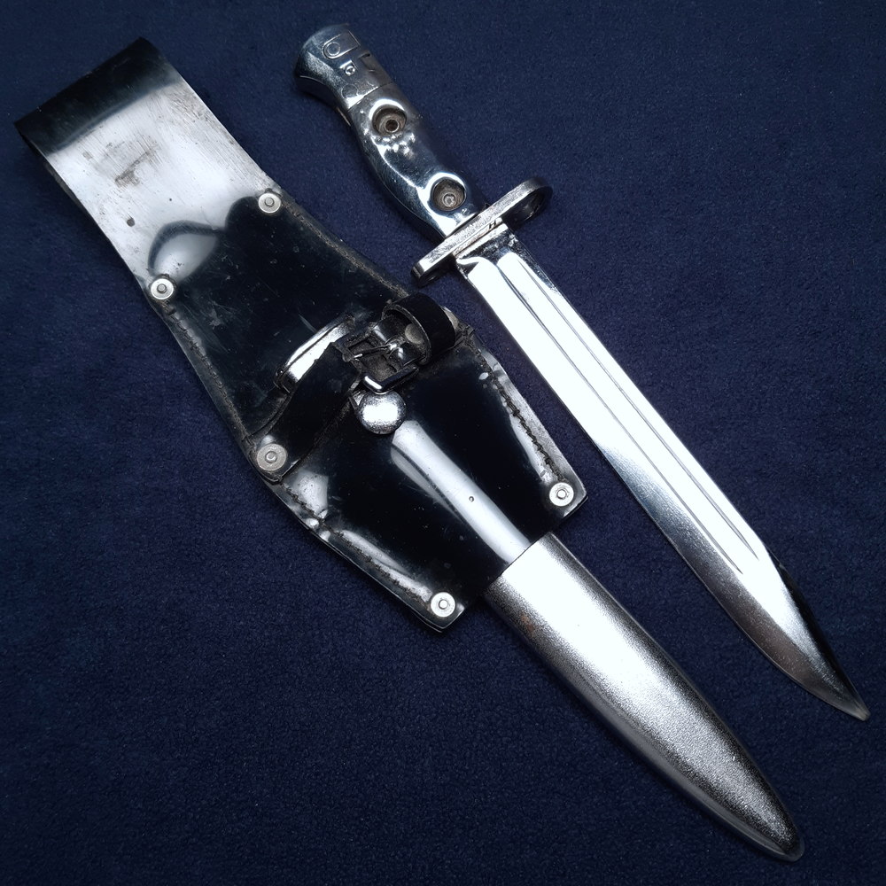 British Bayonets & Knives: British L1A4 Bayonet by Hopkinson, Chromed ...